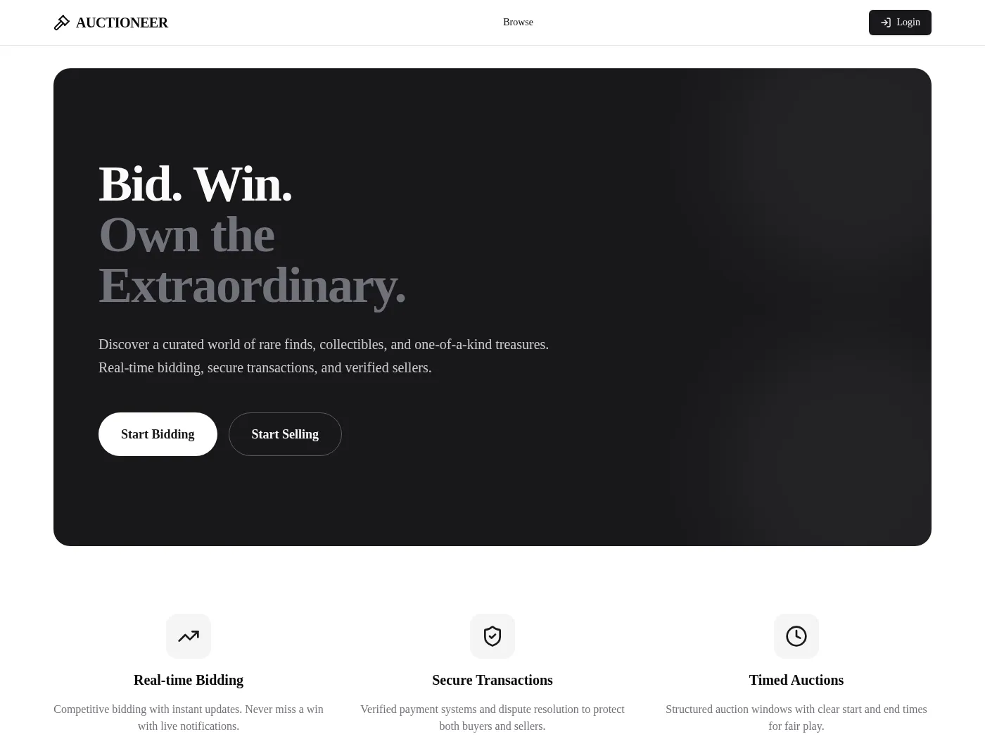 Auctioneer Online