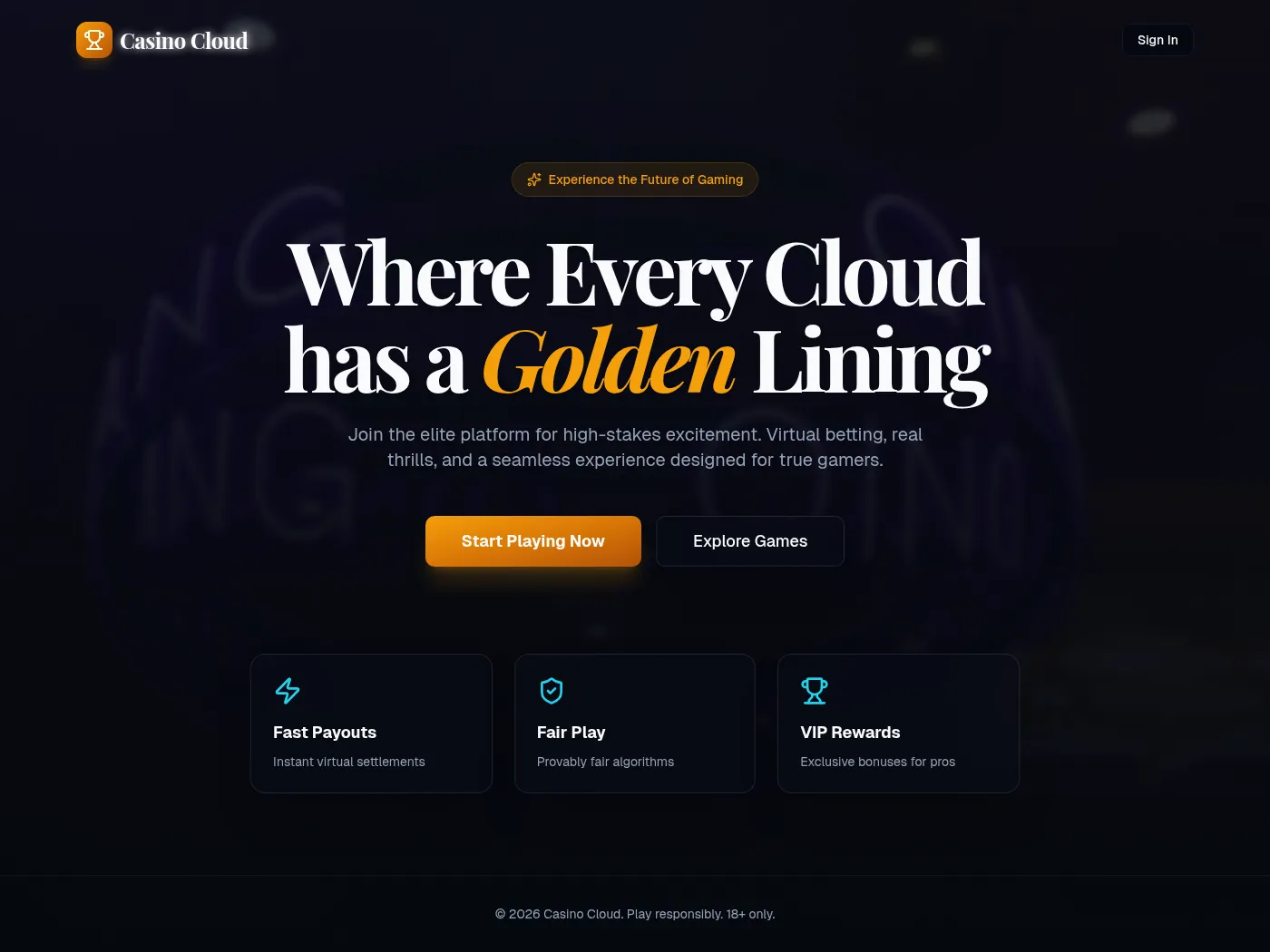 Casino Cloud