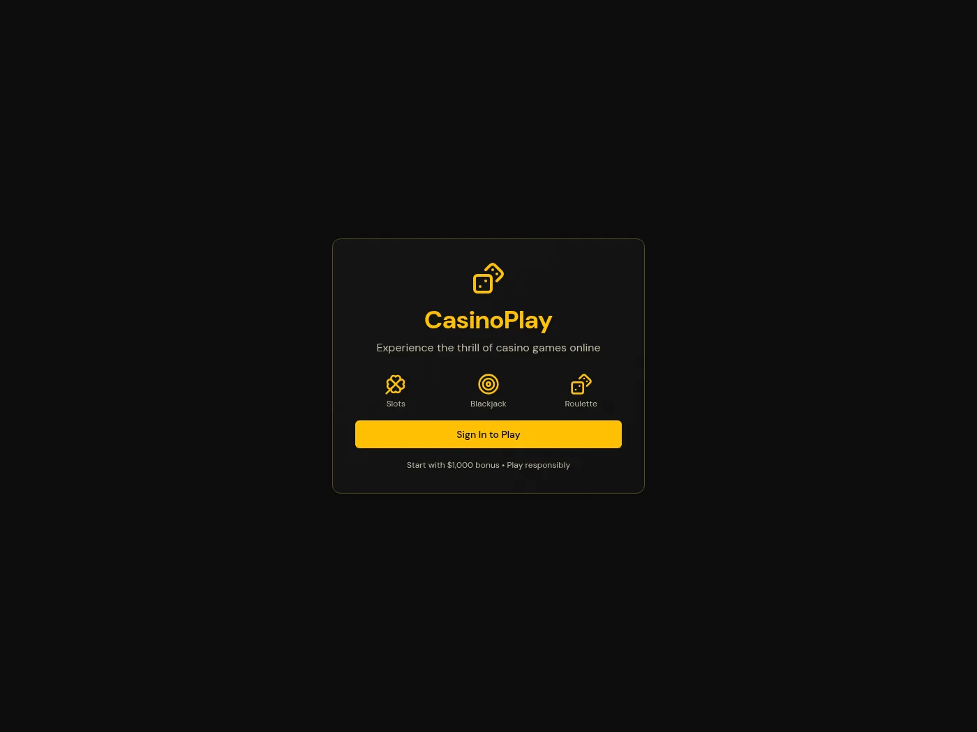 CasinoPlay Online