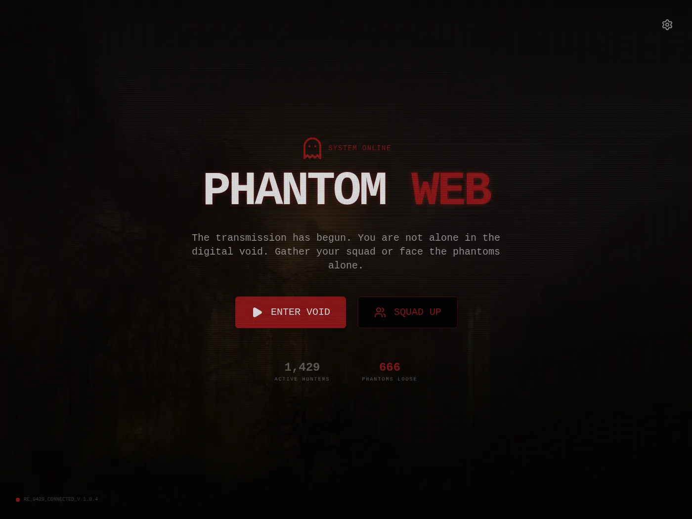Phantom Web Horror Game