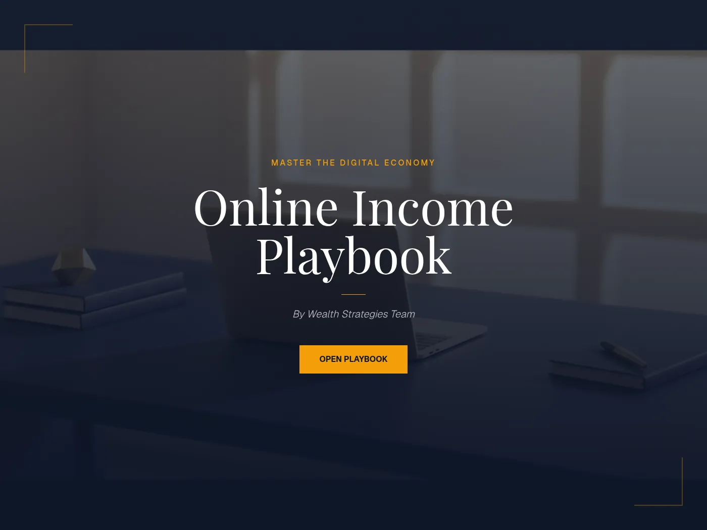Online Income Playbook