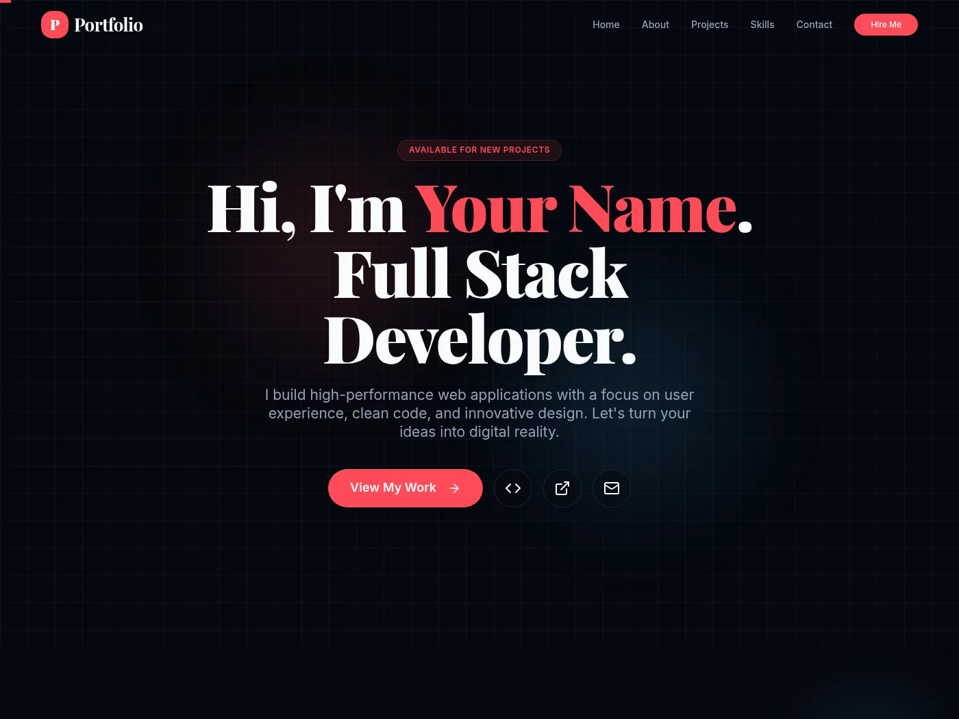 Online Portfolio Creator