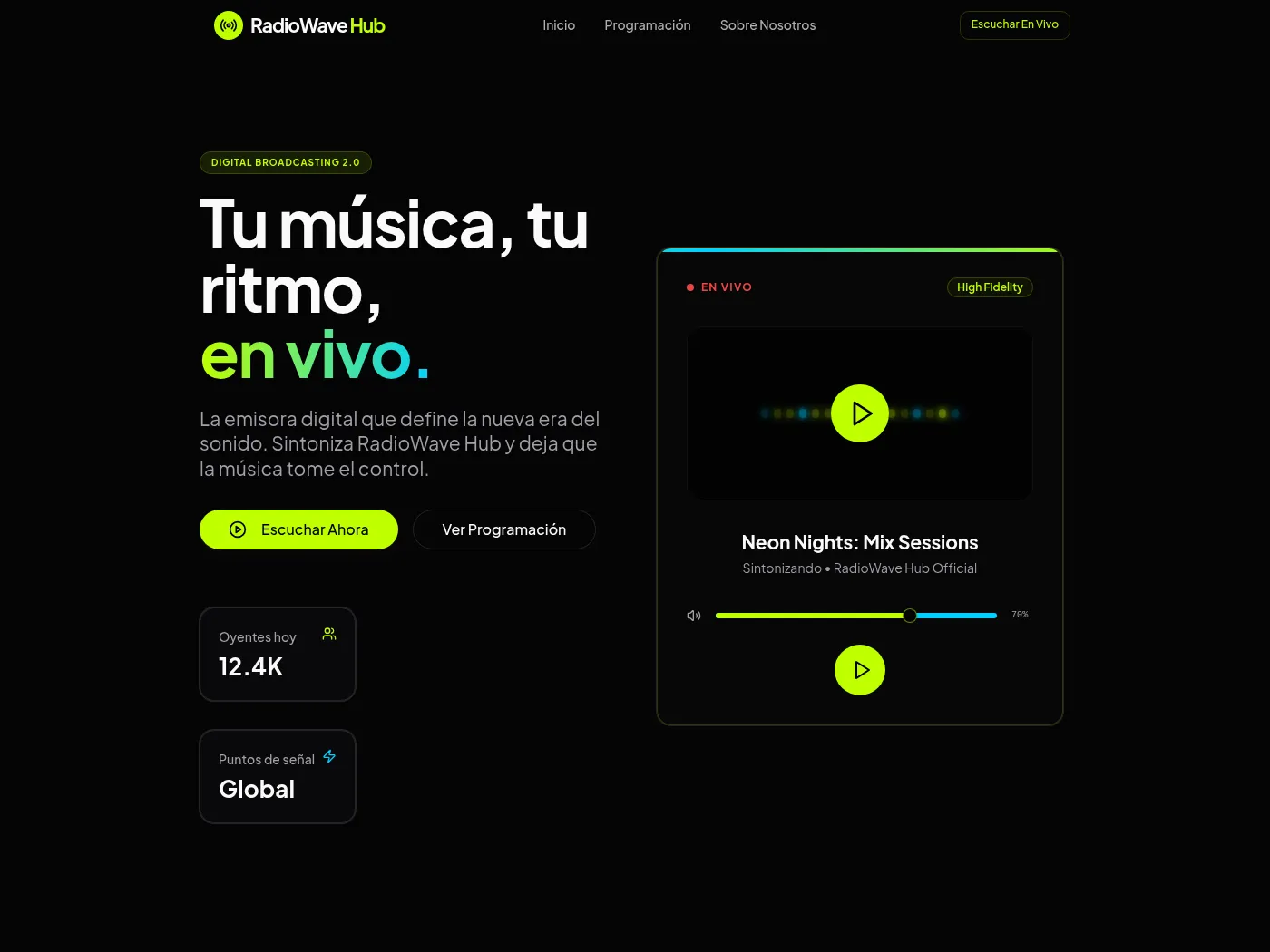 RadioWave Hub