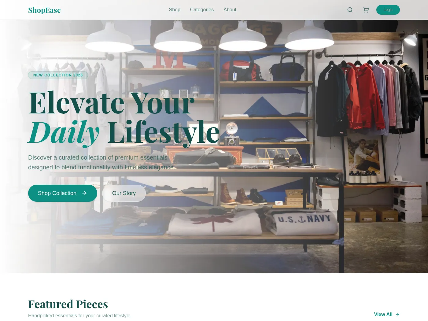 ShopEase Online Store