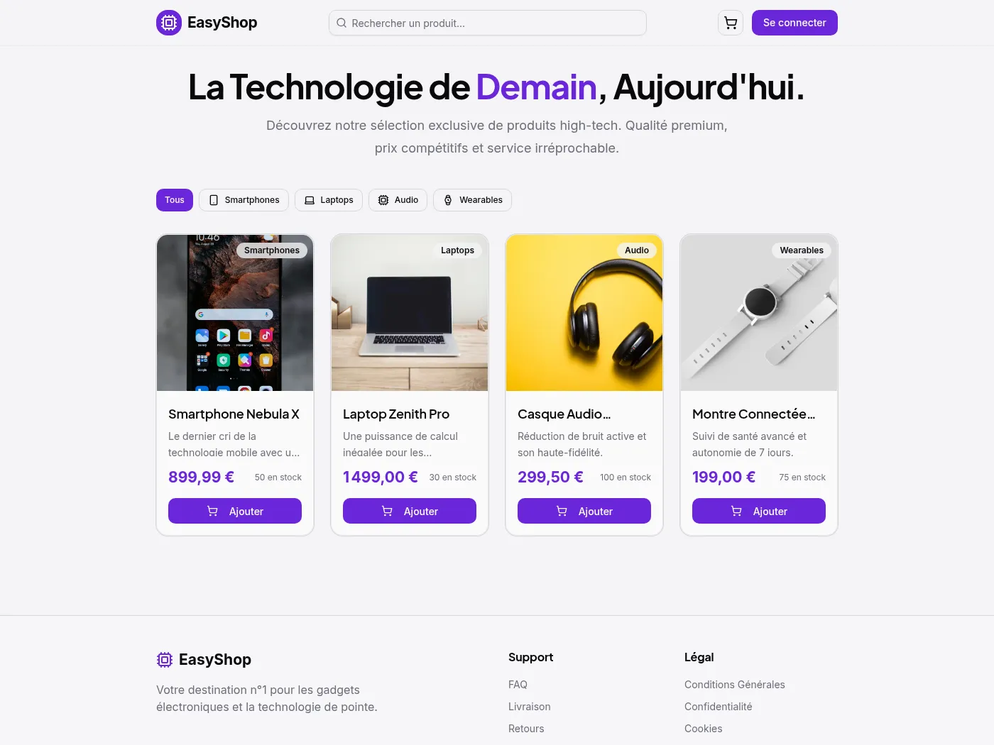 EasyShop Online Store