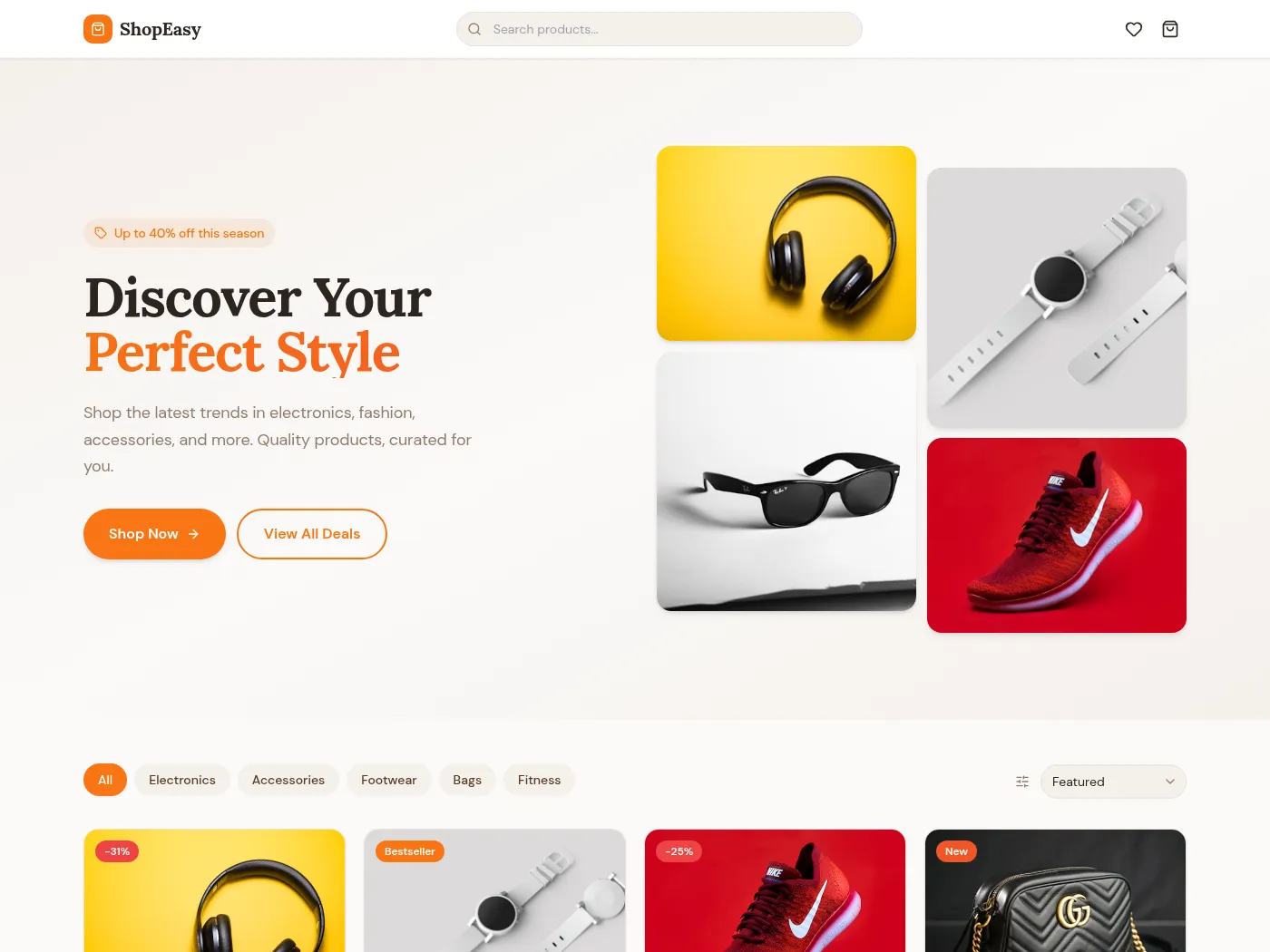 ShopEasy Online Store