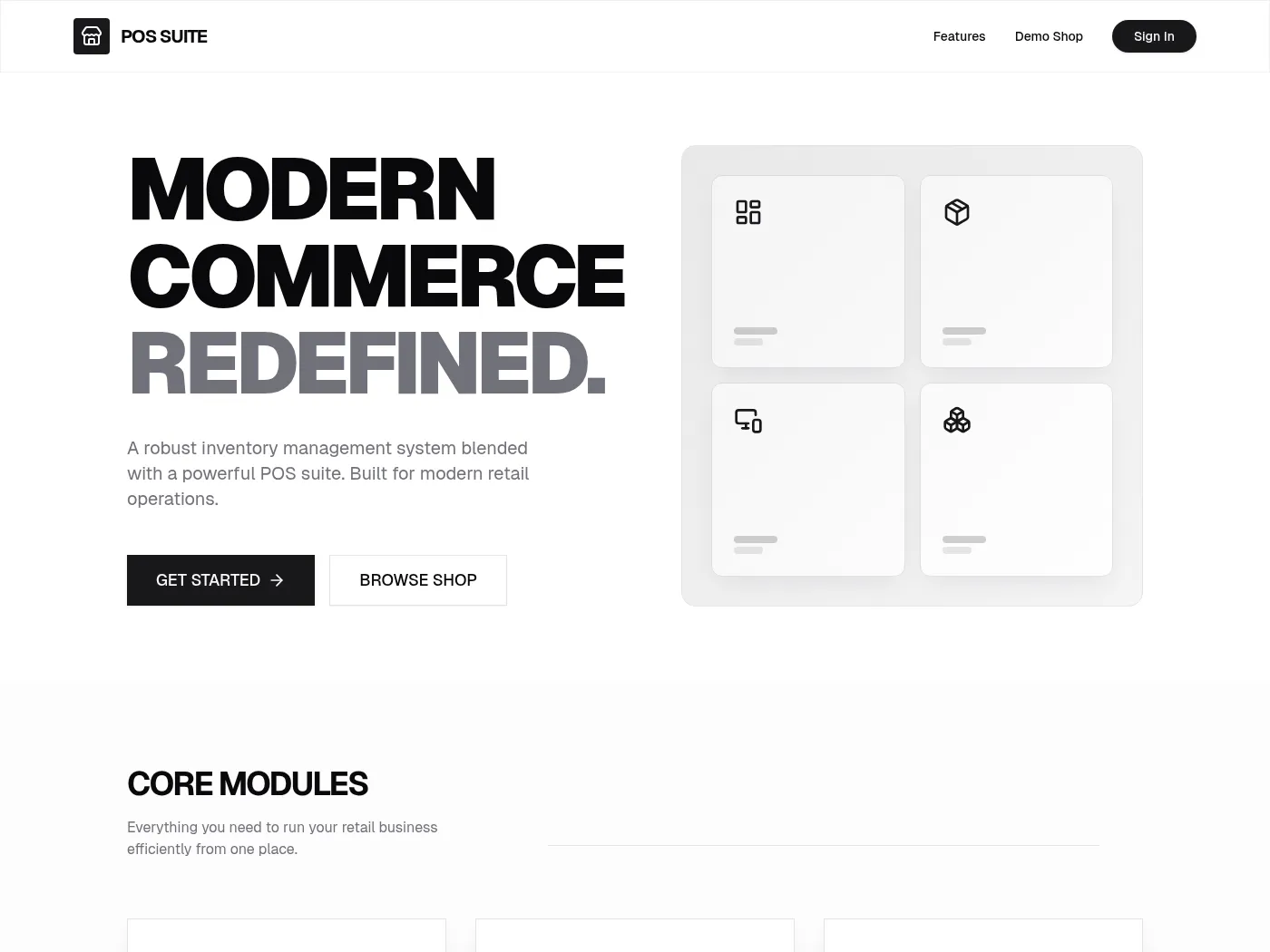 Online Store POS Suite