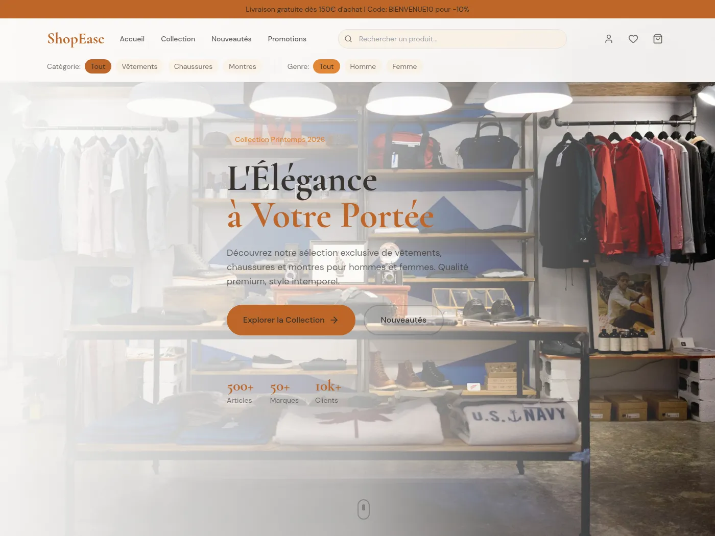 ShopEase Boutique