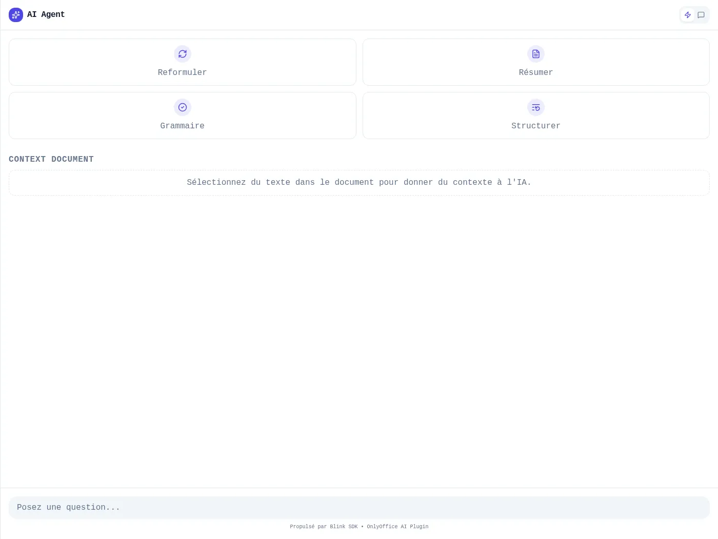 OnlyOffice AI Agent