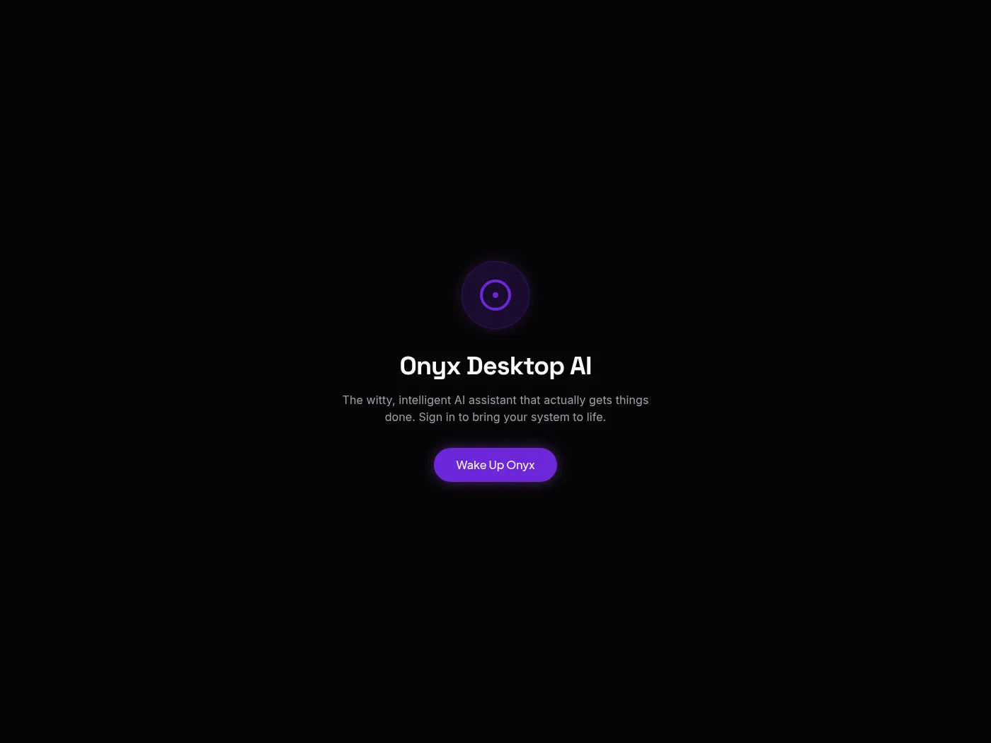 Onyx AI Desktop Assistant