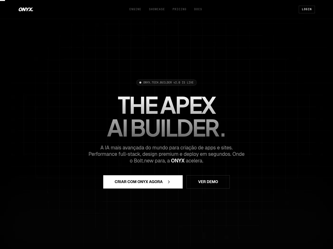 ONYX.TECH.BUILDER Landing