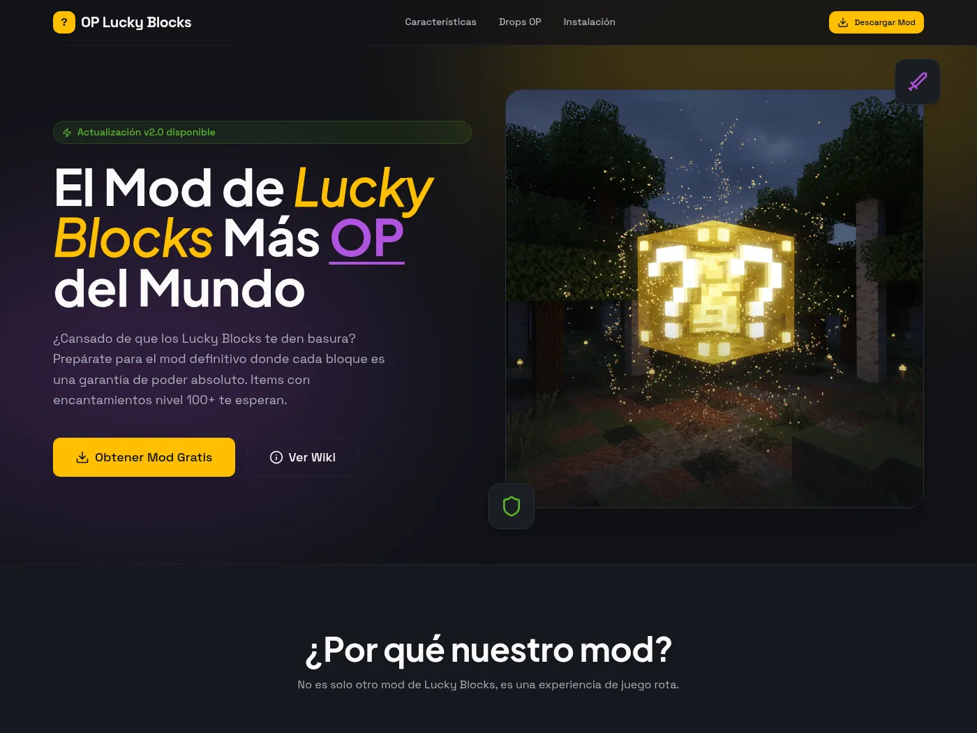 OP Lucky Blocks Mod