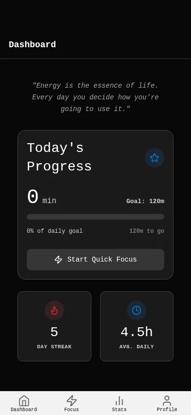 Opal-Like Productivity App