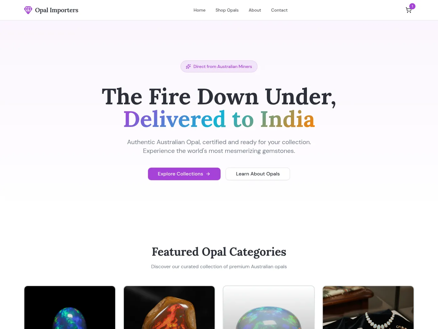 OpalInd – Authentic Australian Opal Shop for India