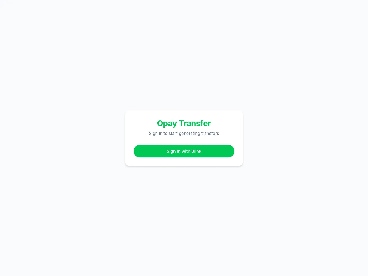 Opay Fake Transfer