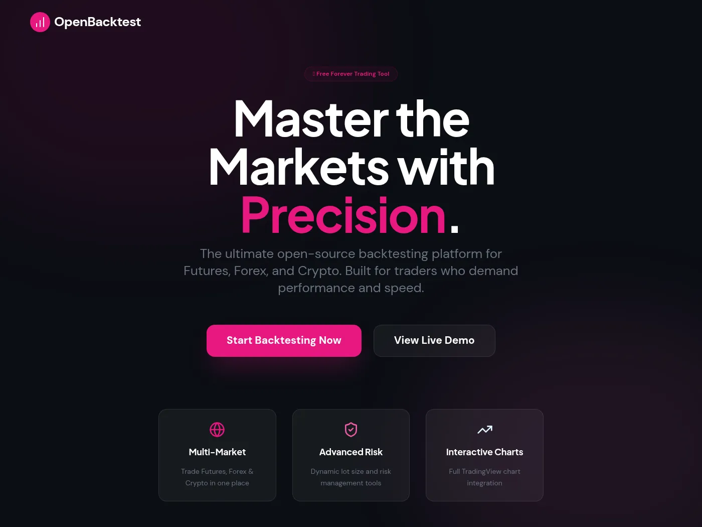 Open Backtest Platform