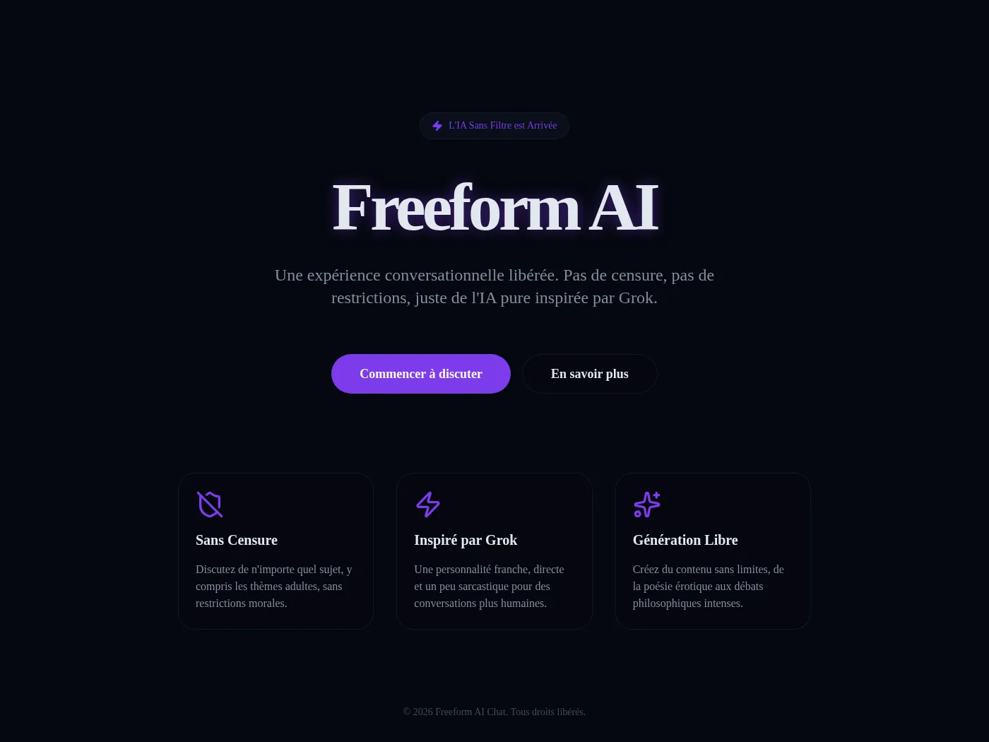 Freeform AI Chat