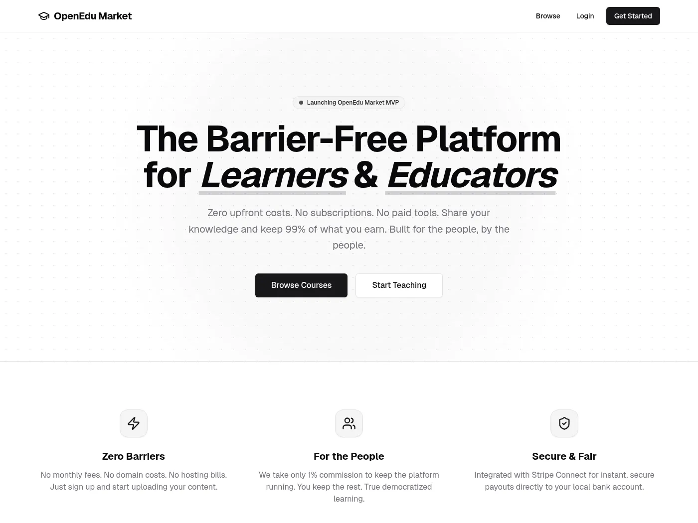 OpenEdu Market