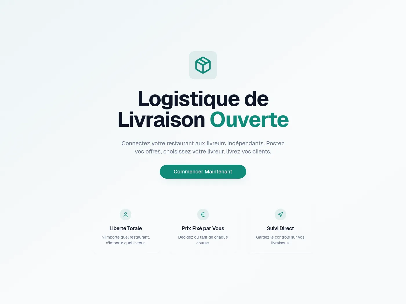 Open Food Delivery Hub