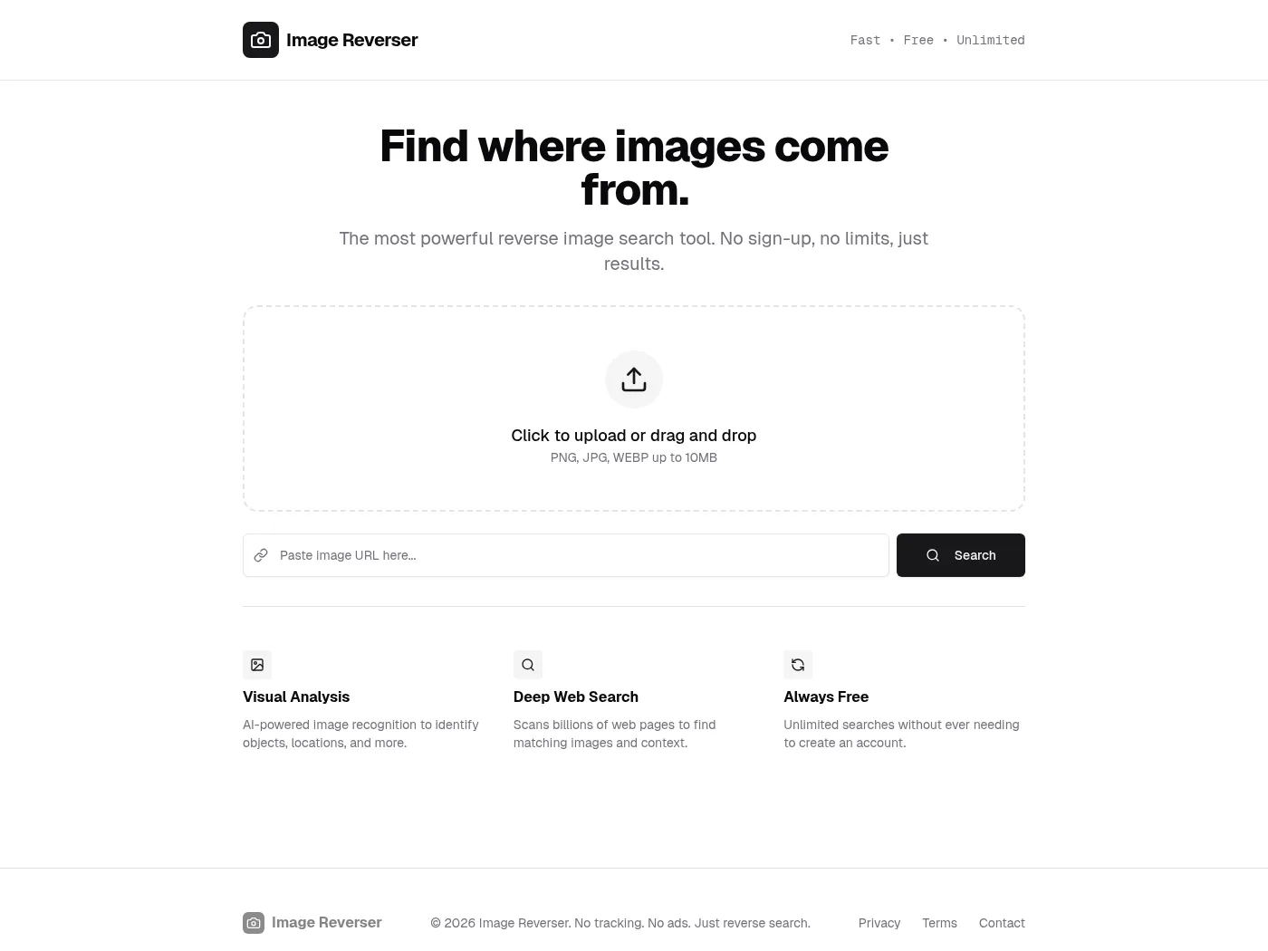 Open Image Reverser