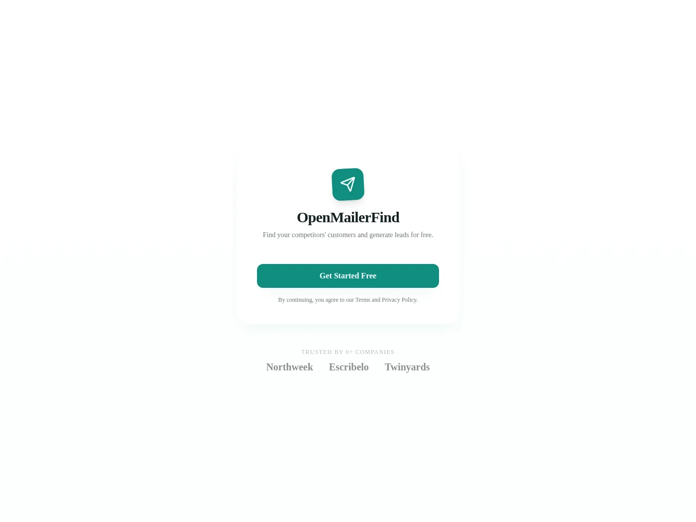 OpenMailerFind