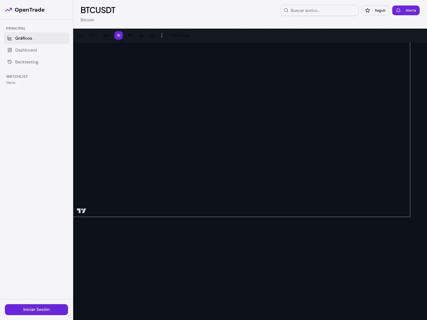 Open TradingView Clone