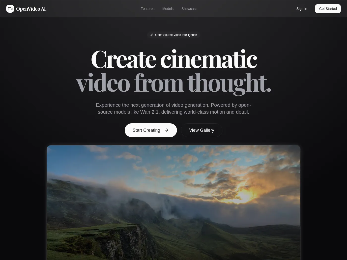 Open Video AI Studio