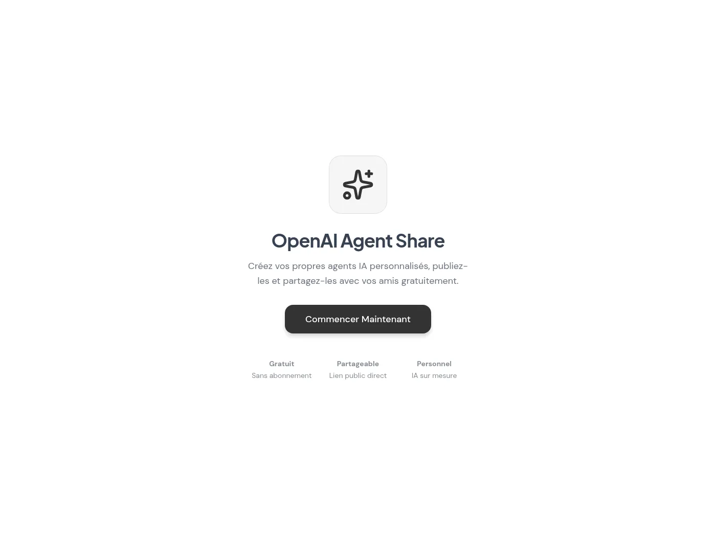 OpenAI Agent Share