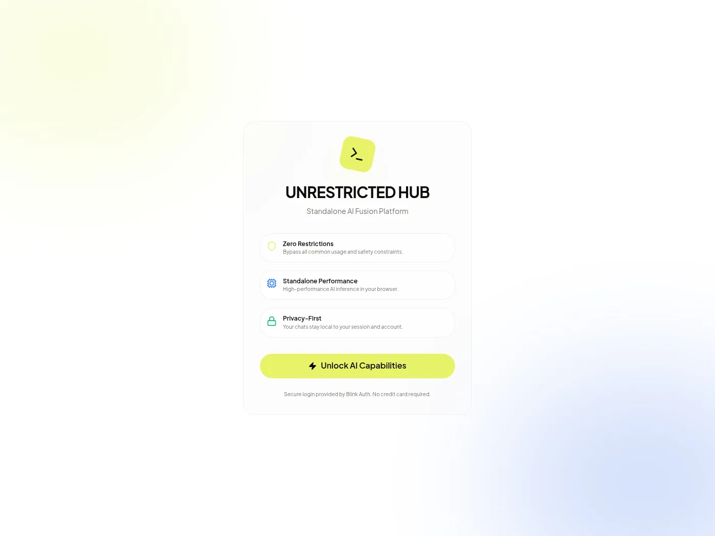 OpenAI Unrestricted Hub