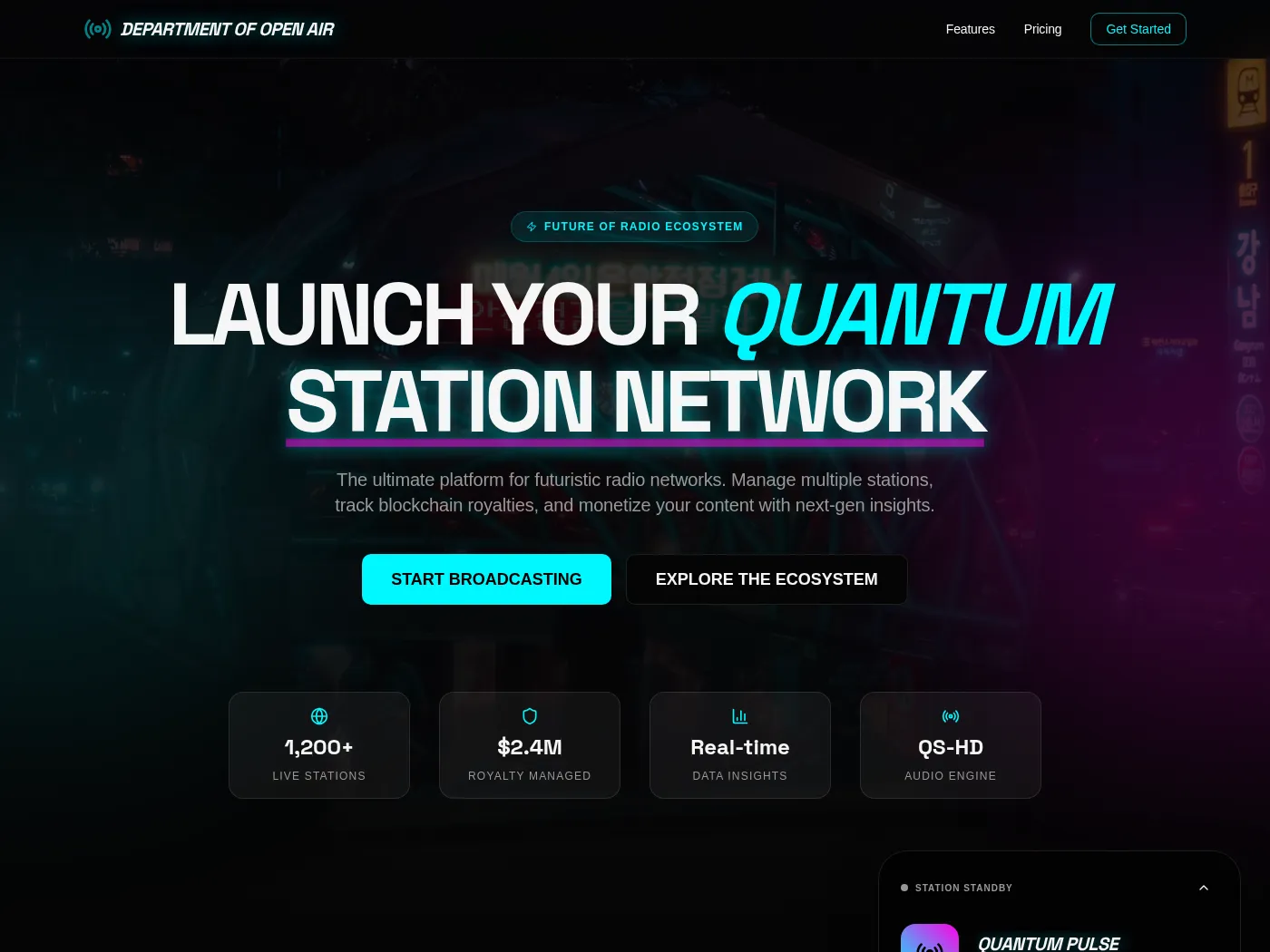 Open Air Radio Ecosystem