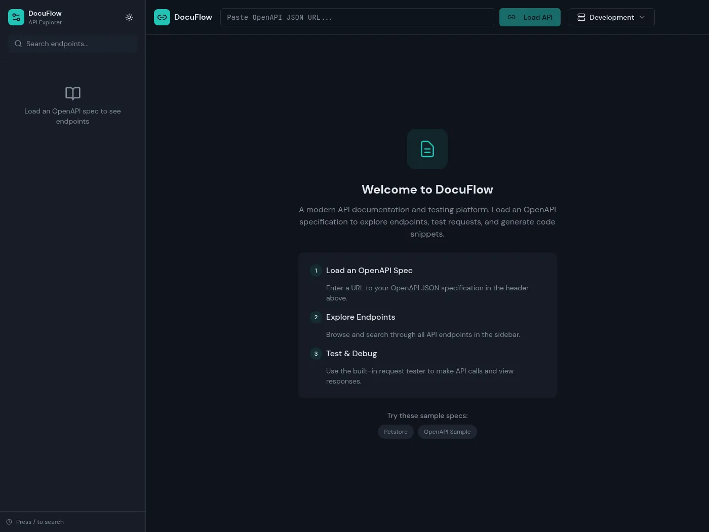 DocuFlow UI