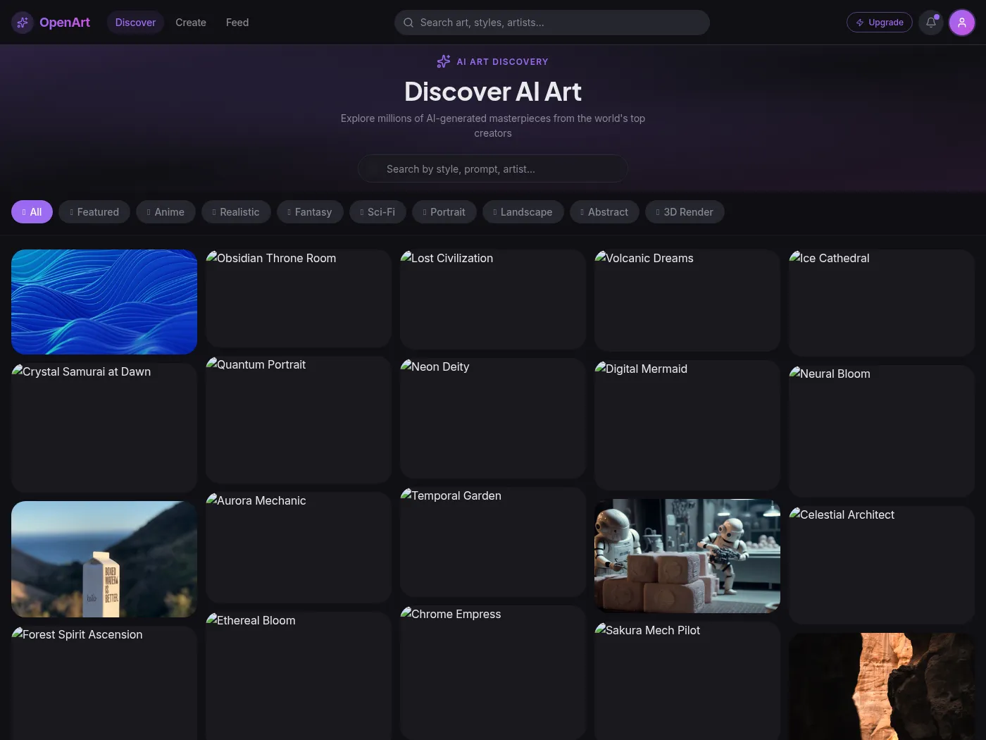 OpenArt Clone