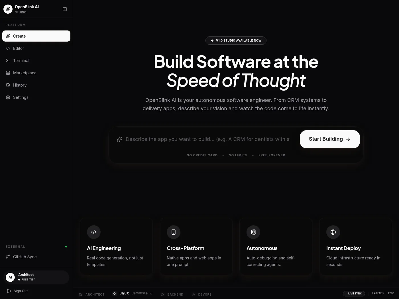 OpenBlink AI Studio