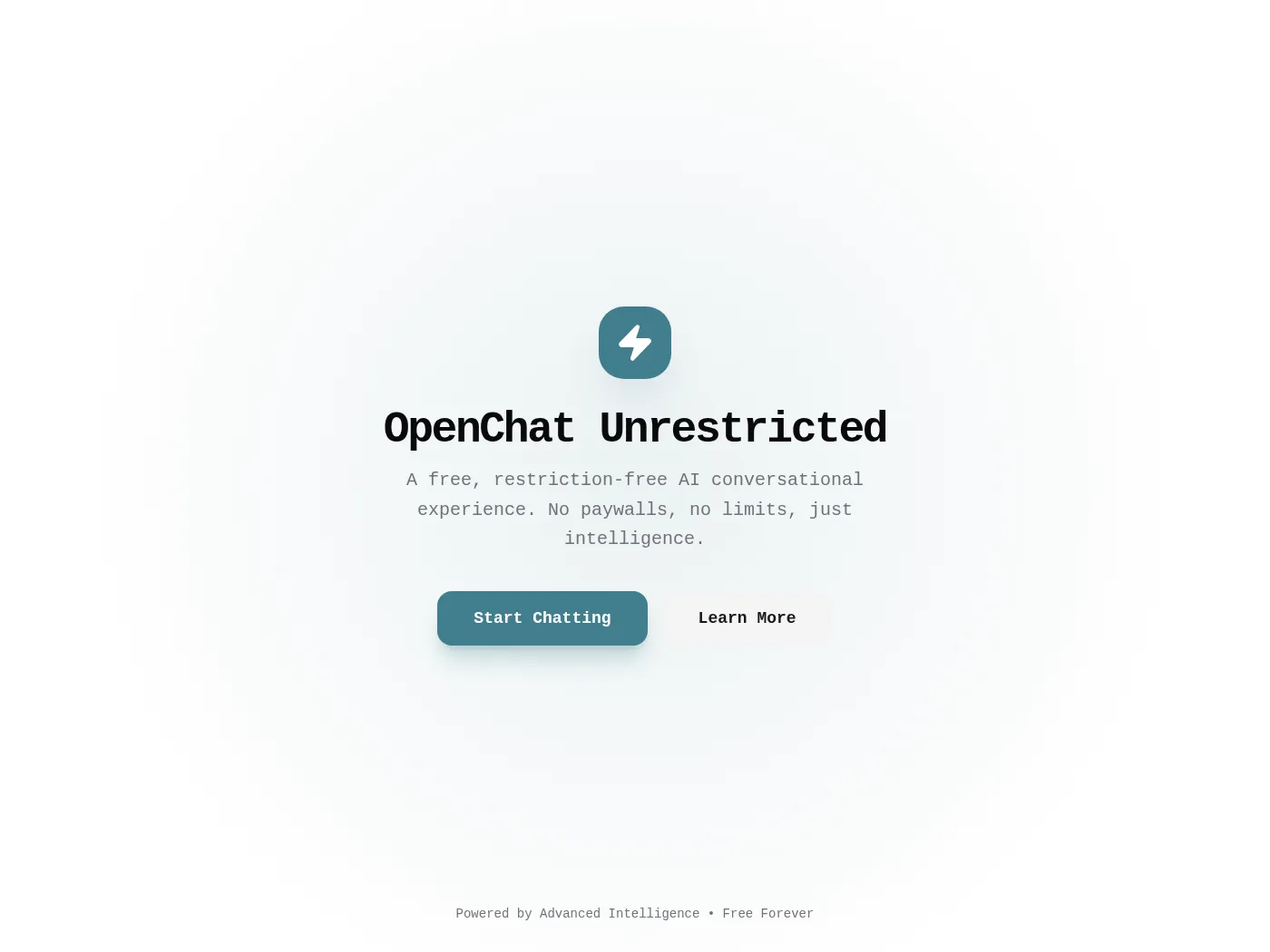 OpenChat Unrestricted