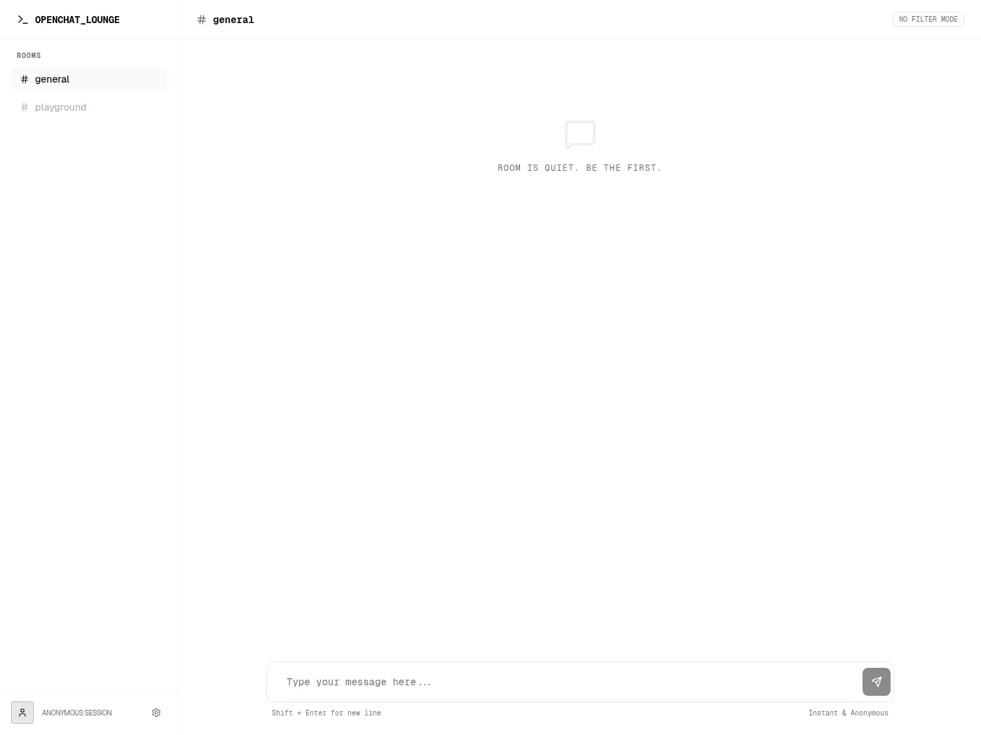 OpenChat Lounge
