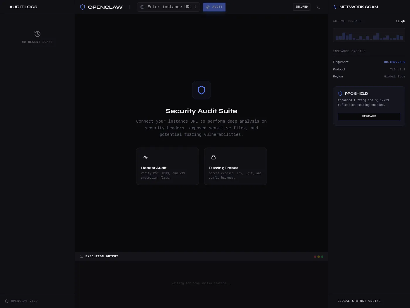 OpenClaw Audit Tool