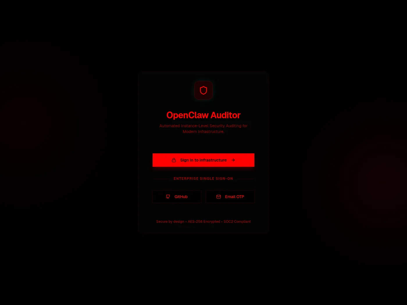 OpenClaw Security Auditor
