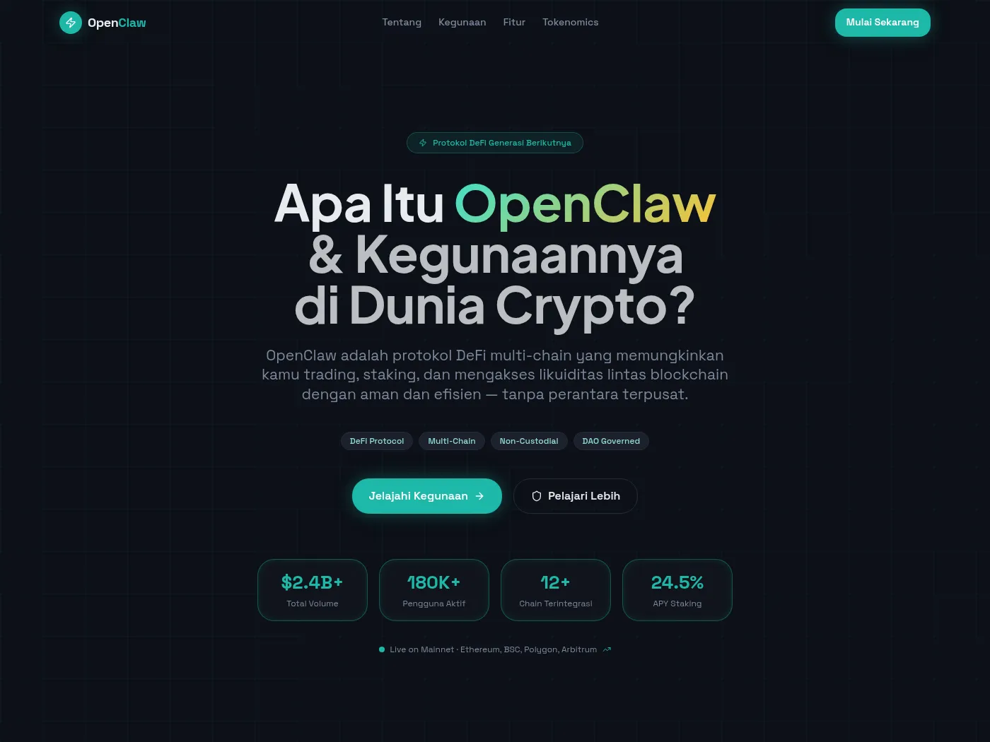 OpenClaw Crypto Utility