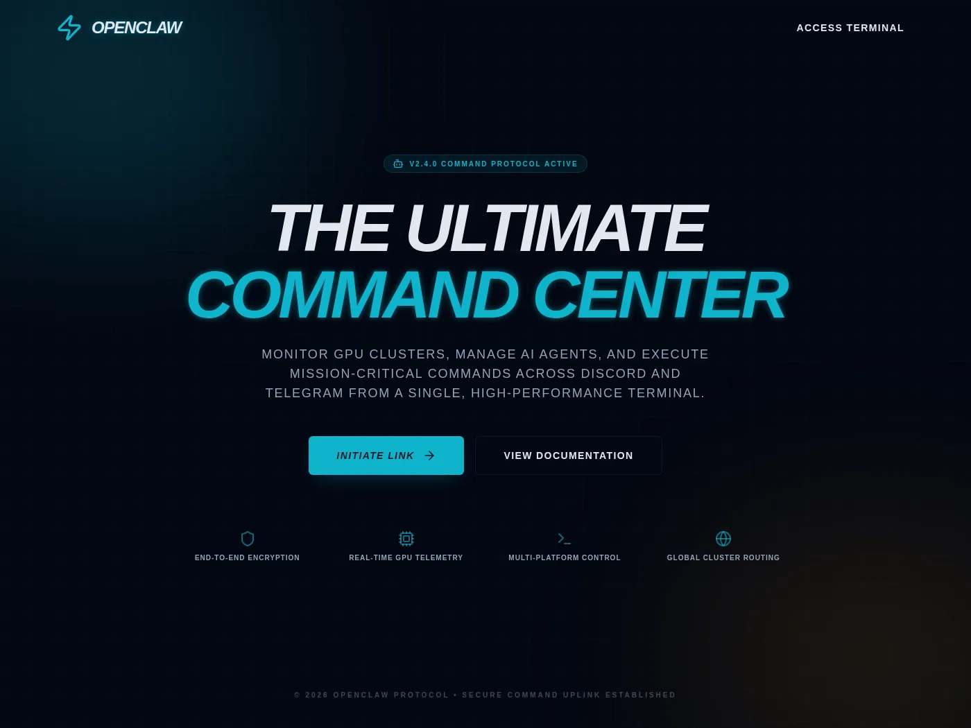 OpenClaw Command Center