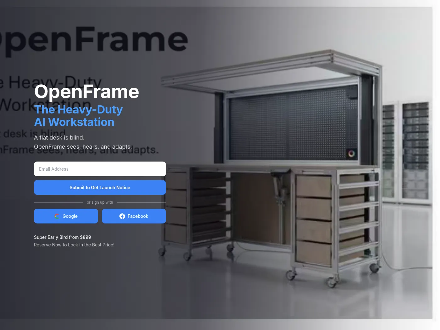 OpenFrame Crowdfund Webpage