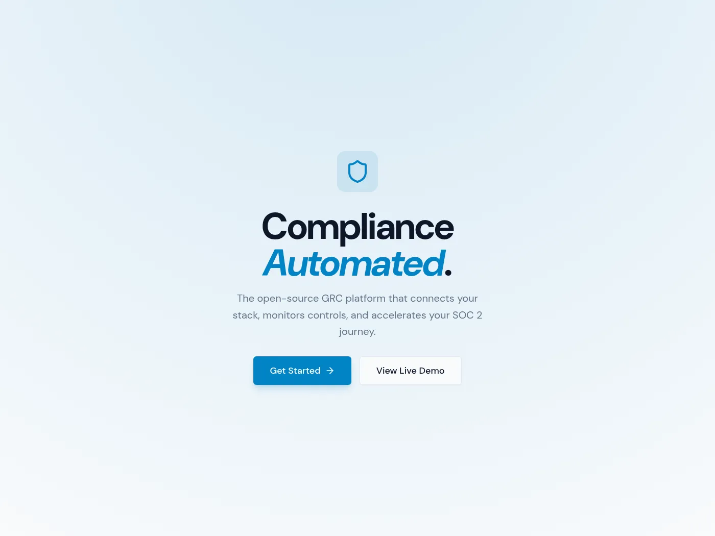 OpenGRC Compliance Platform