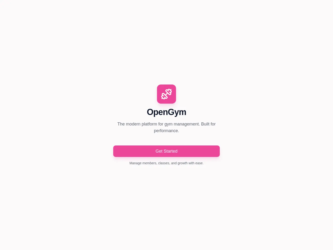 OpenGym Platform