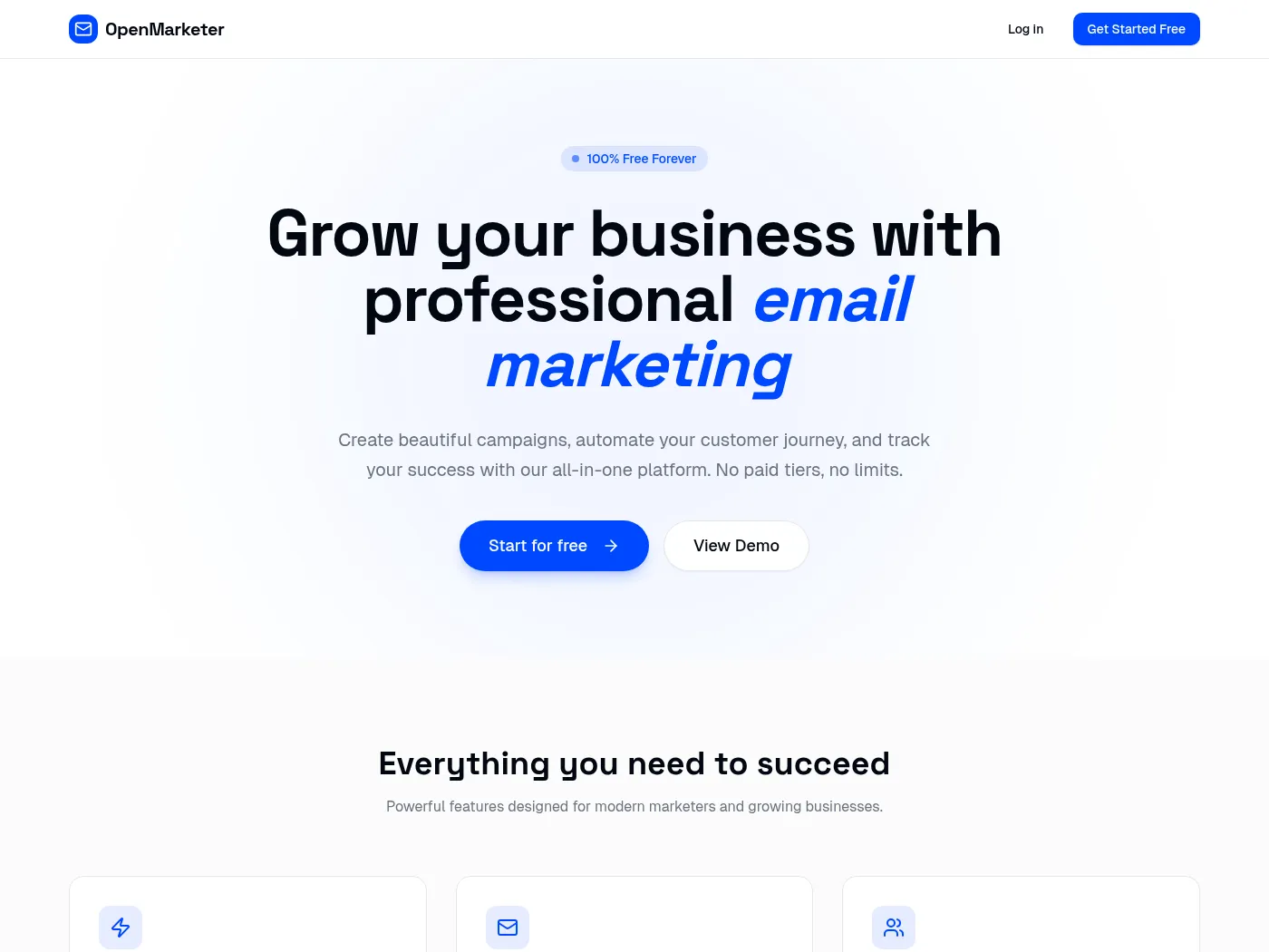 OpenMarketer Suite