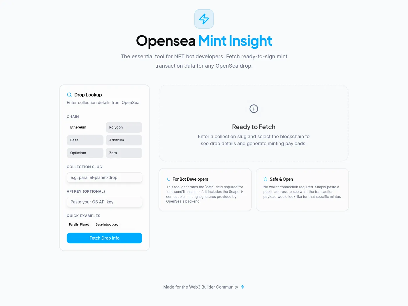 Opensea Mint Insight