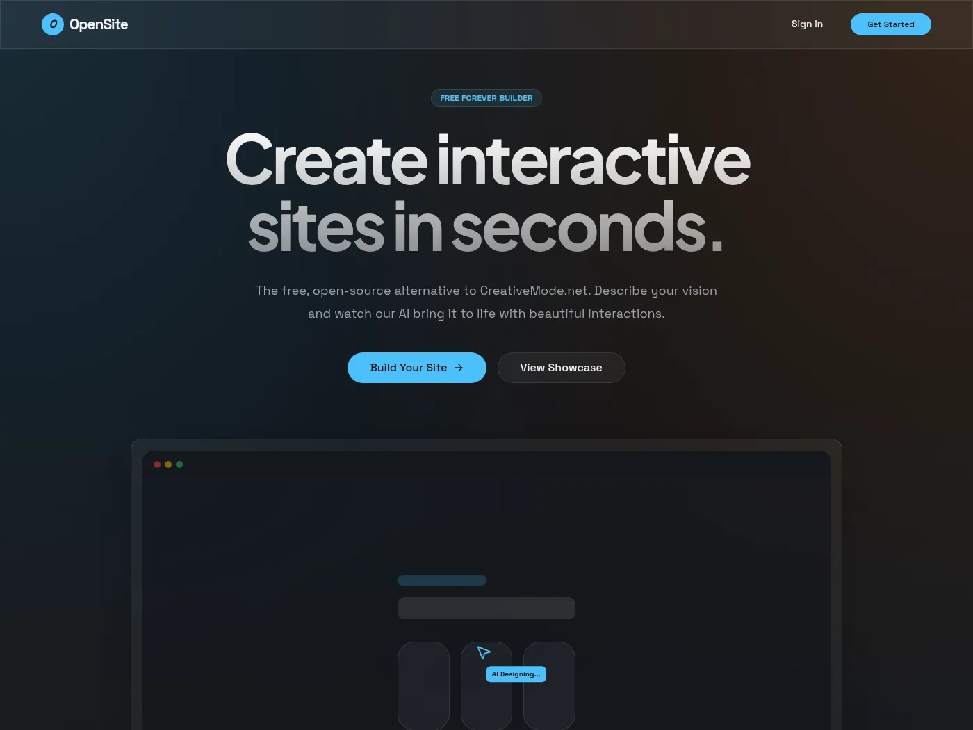 OpenSite Builder