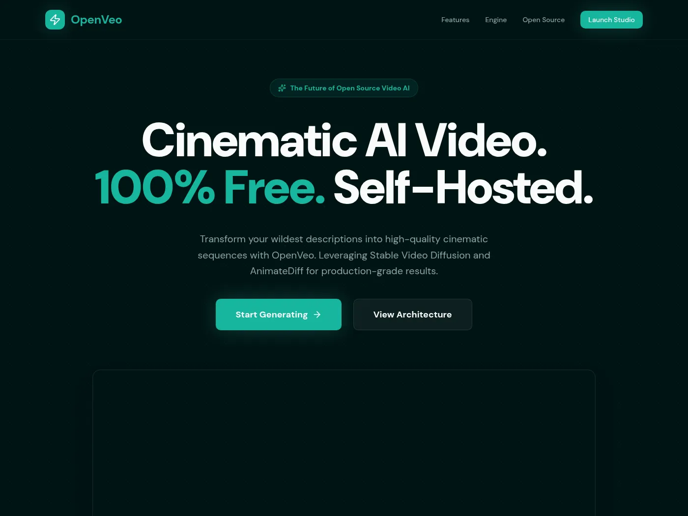 OpenVeo AI Video Studio
