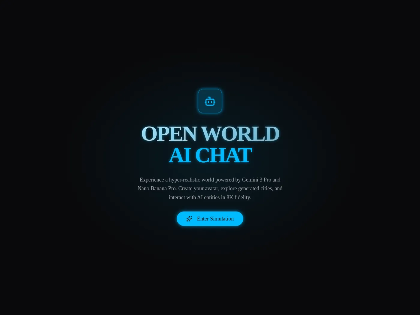 Gemini OpenWorld AI Chat