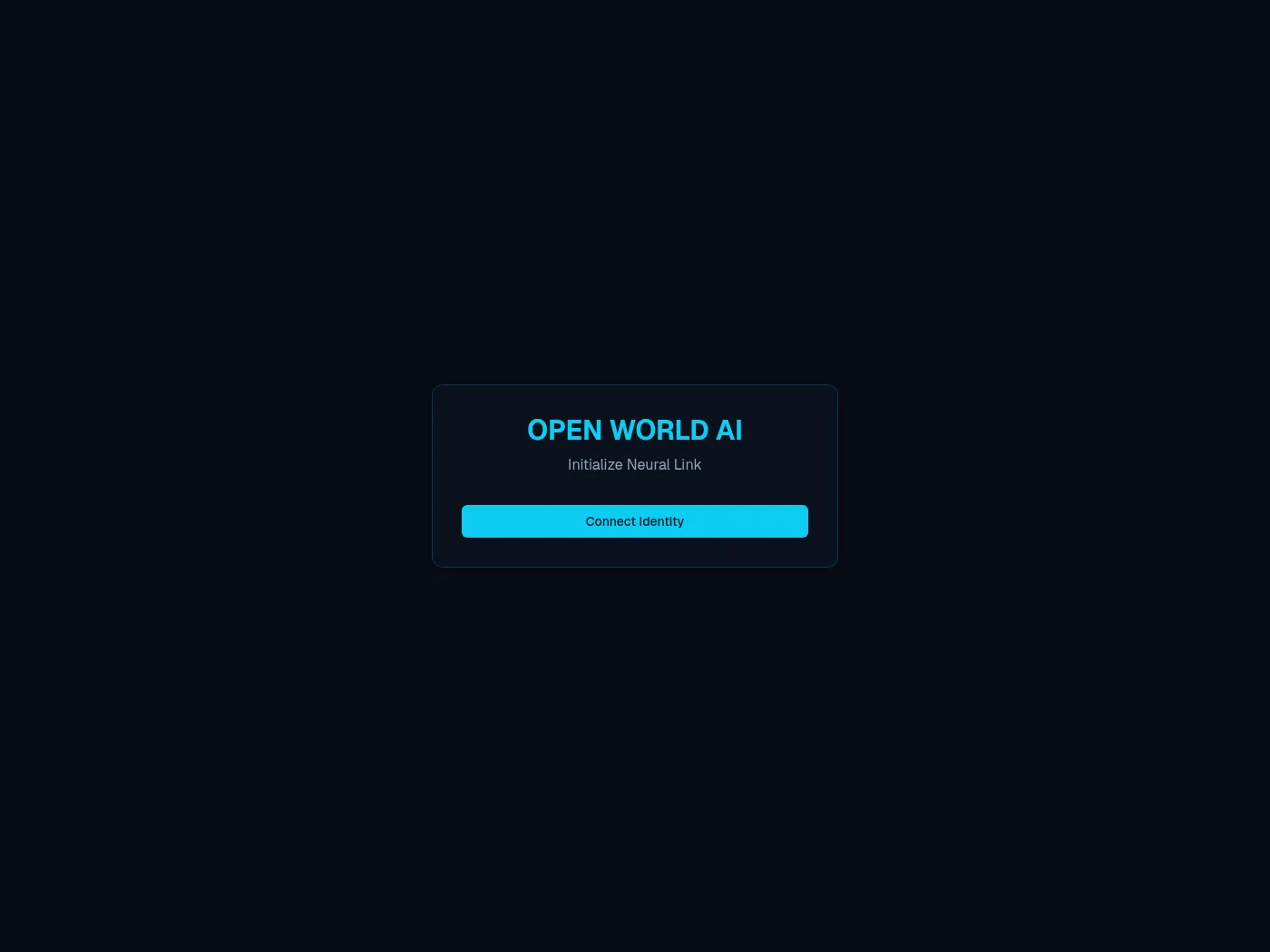 OpenWorld AI Chat Game (Remix)