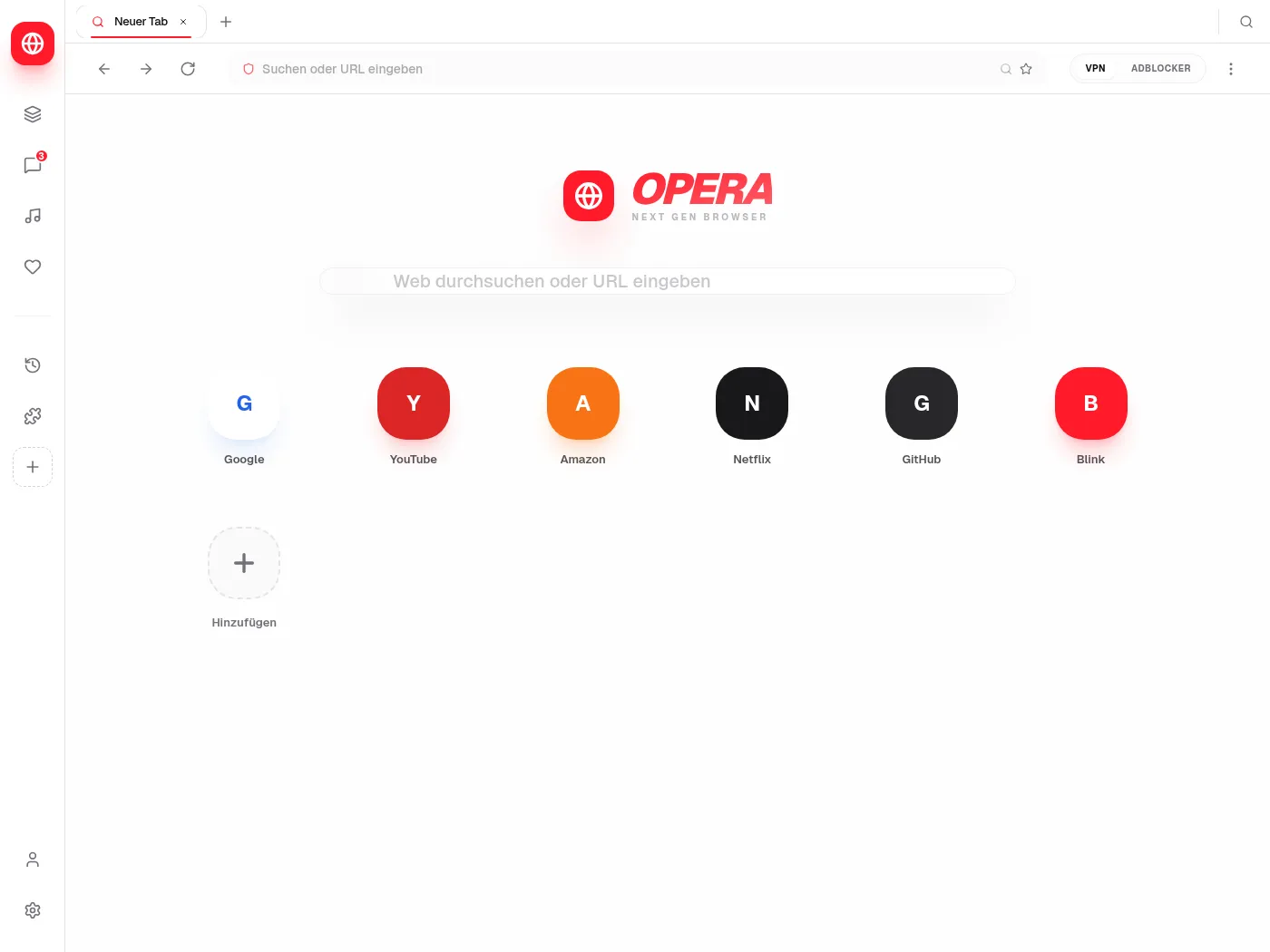 OperaStyle Web Browser