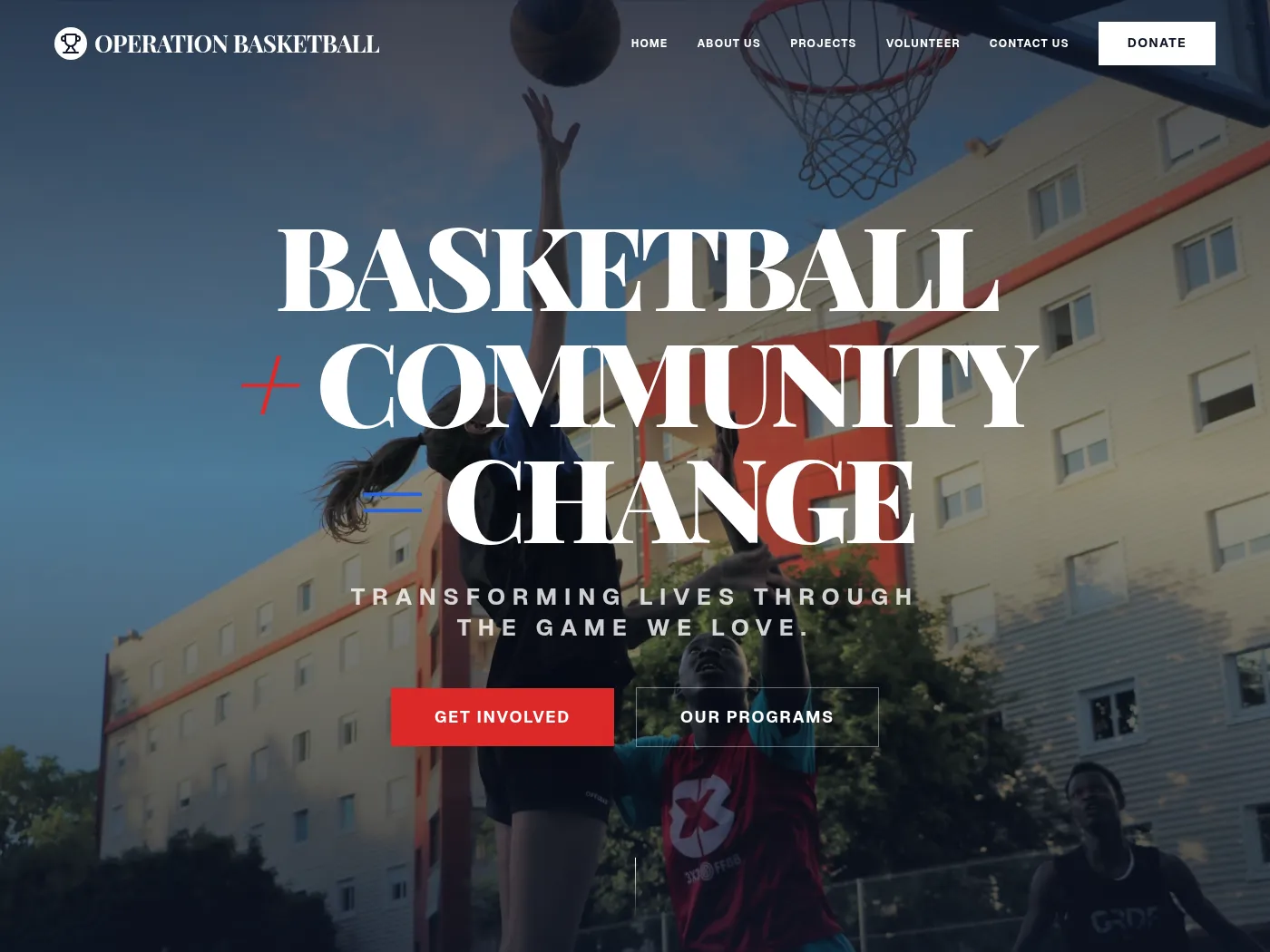 Operation Basketball Redesign